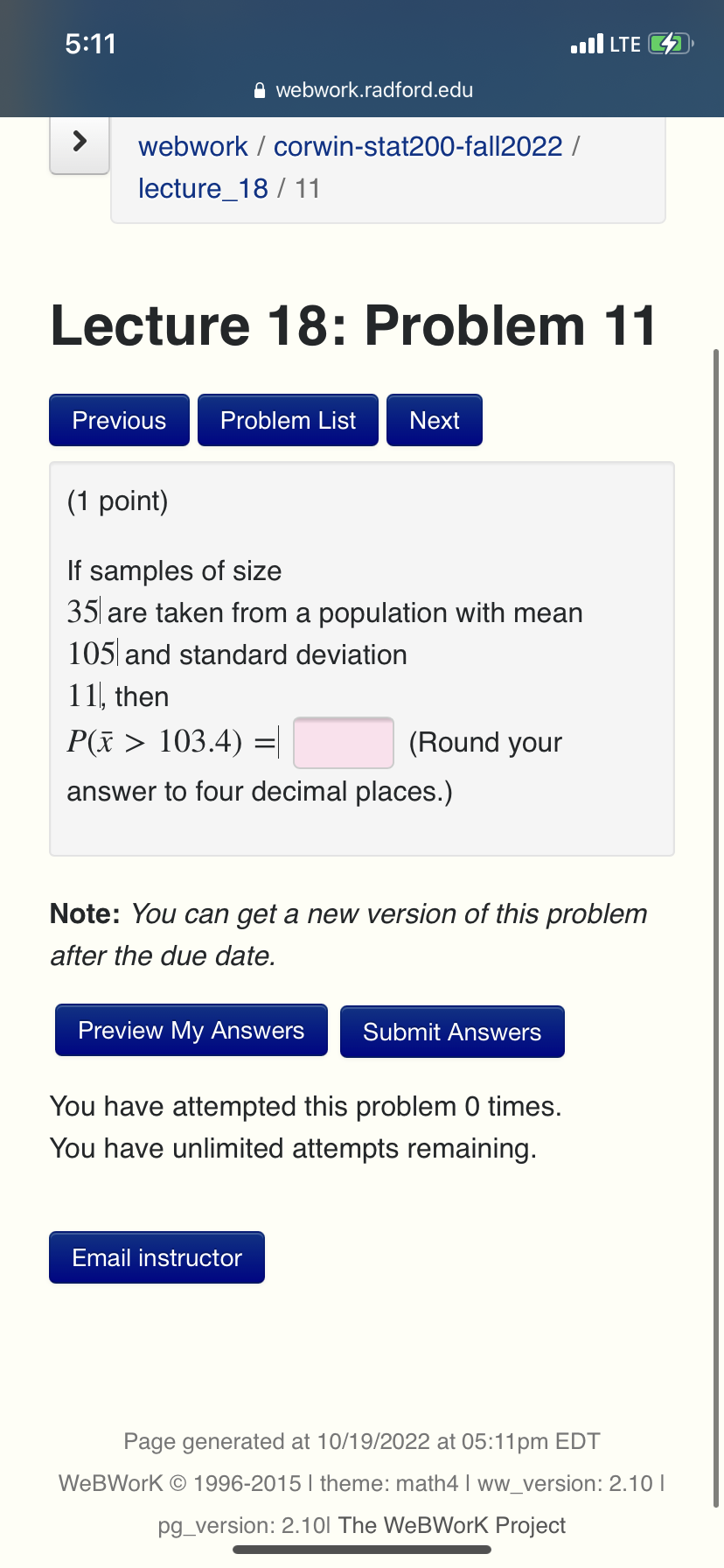 SOLUTION: 19 statistic questions just need final answer put in a word file - Studypool