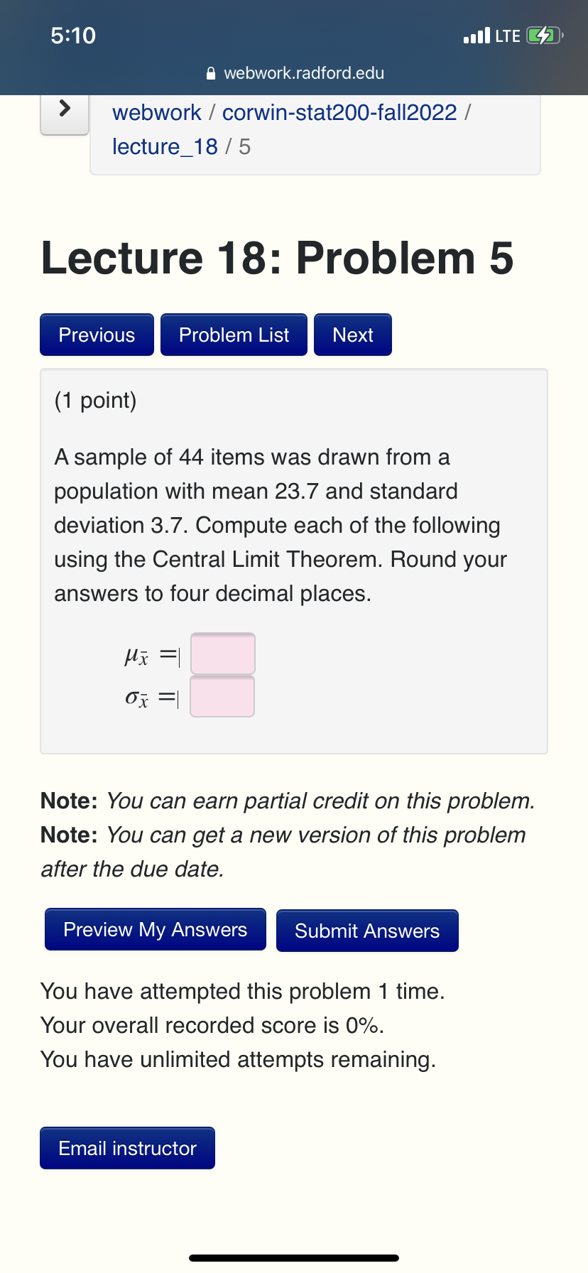 SOLUTION: 19 statistic questions just need final answer put in a word ...